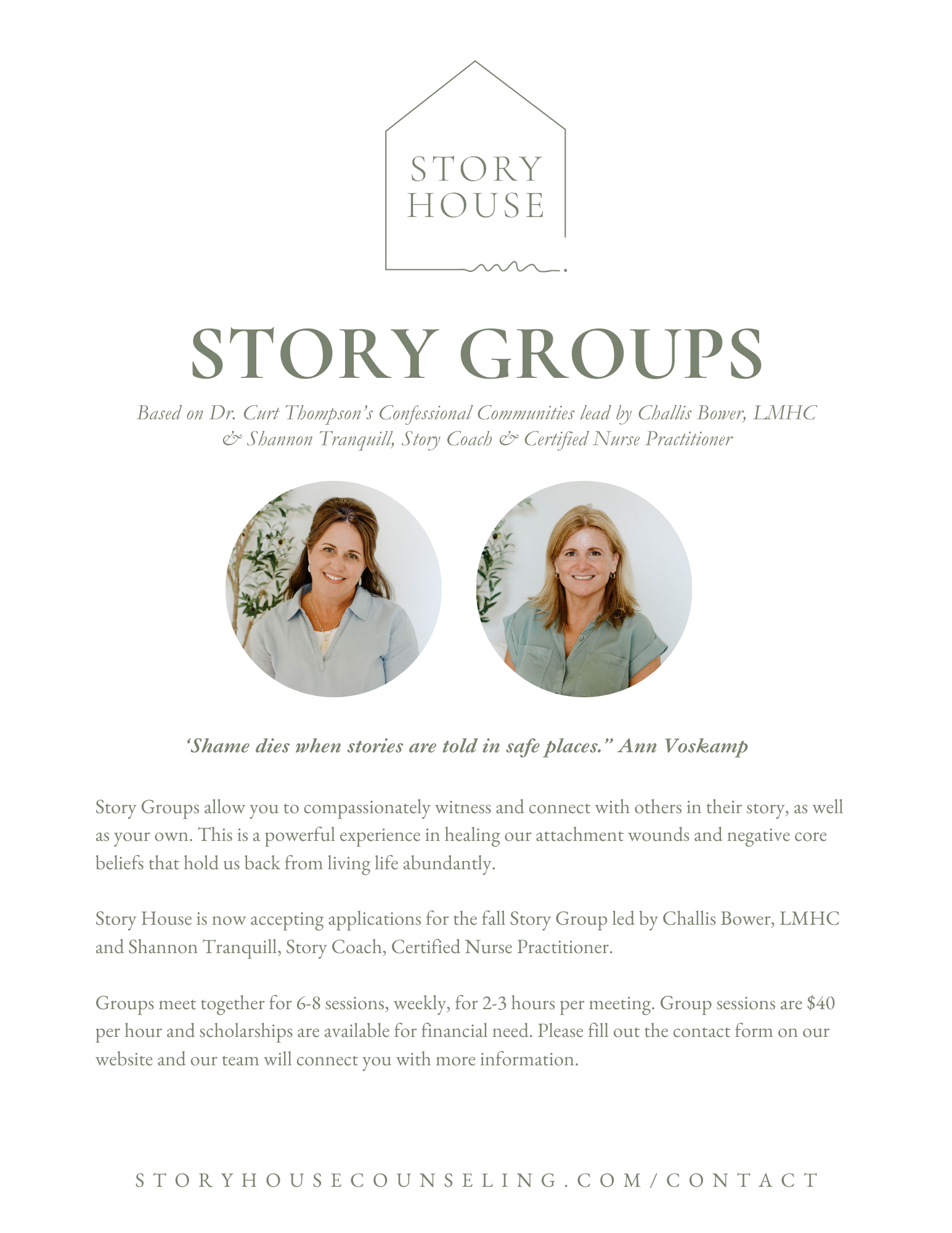 Story Groups — S T O R Y H O U S E