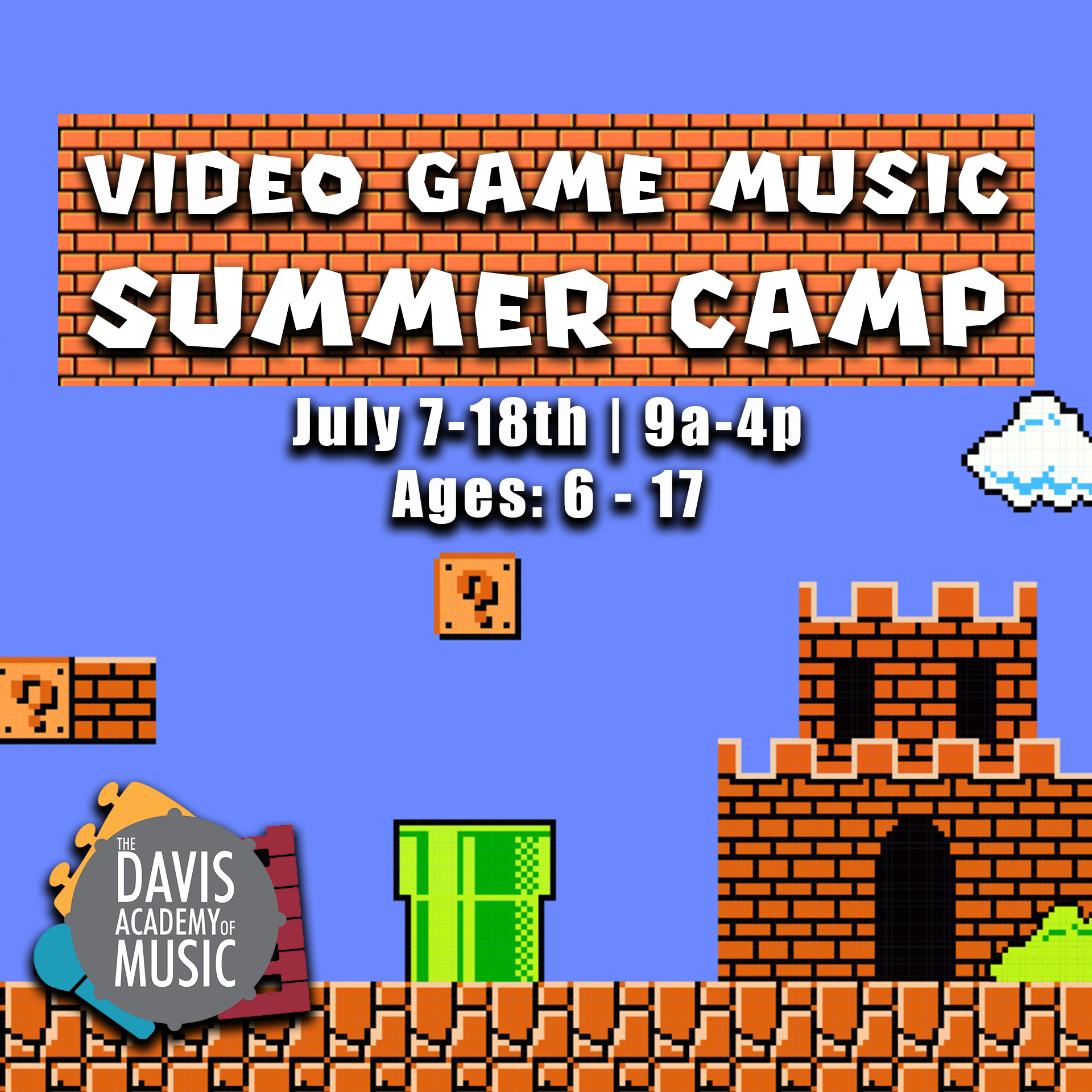 Video Game Music Camp 2025 — The Davis Academy of Music