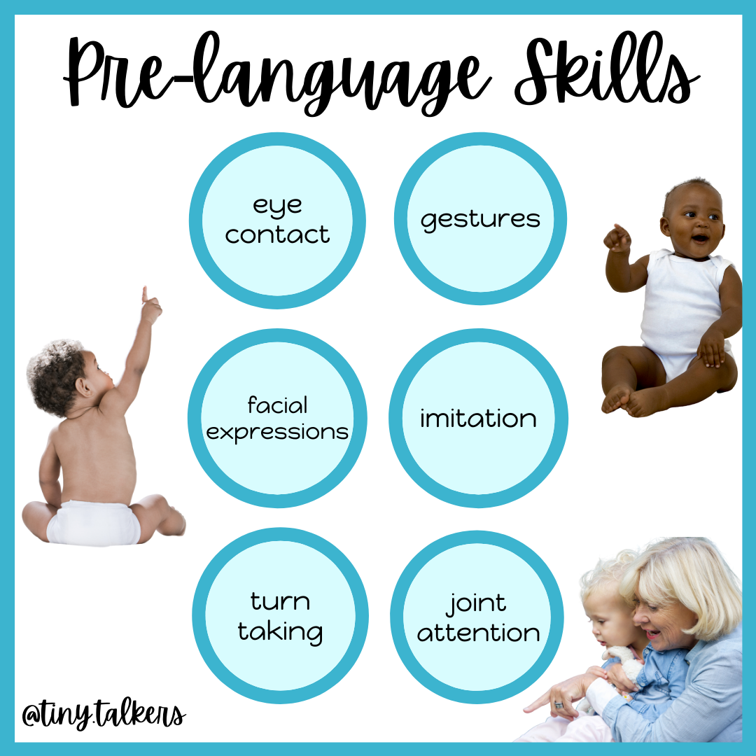 Pre-language skills: Stepping stones to first words! — Tiny Talkers