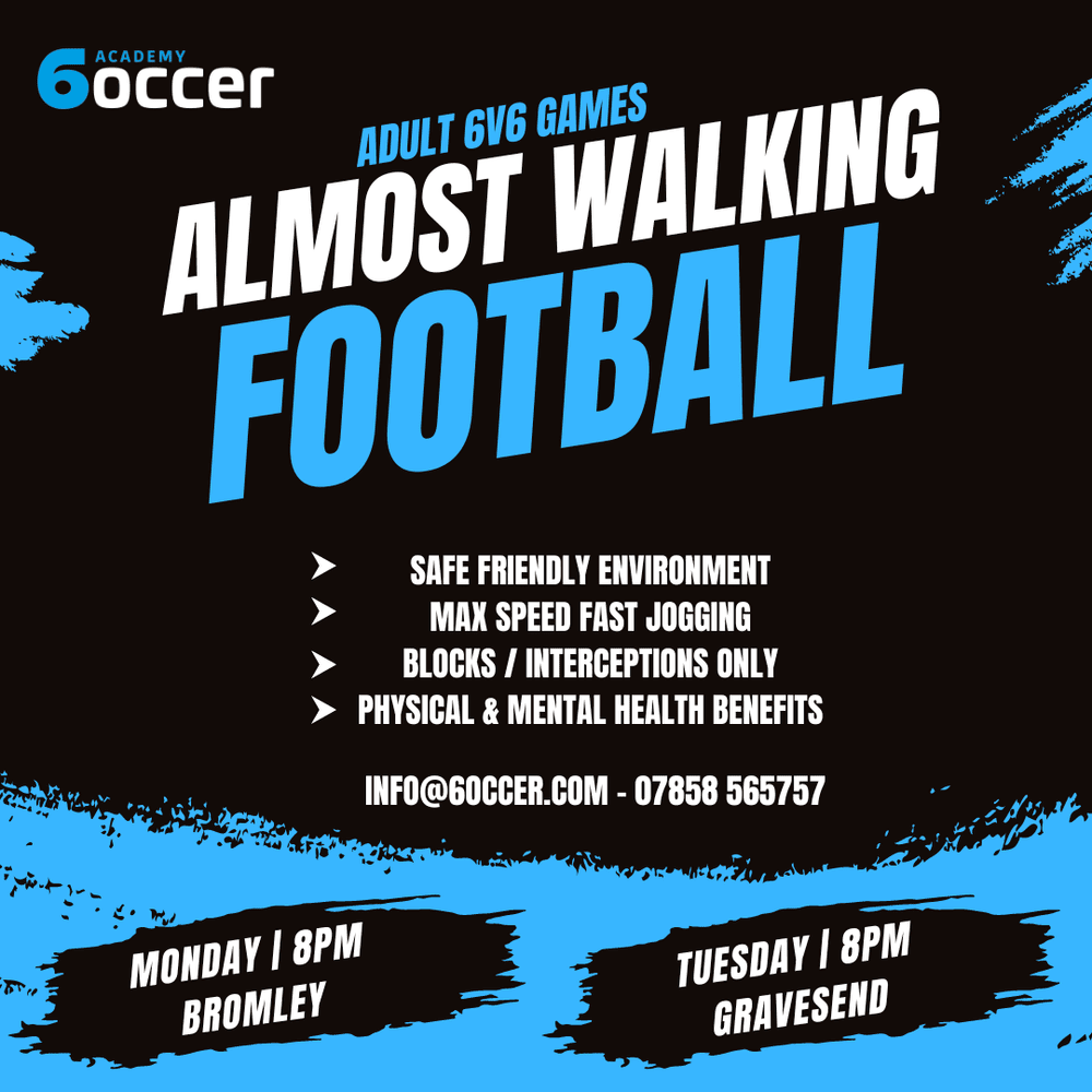 6occer Academy — Almost Walking Football