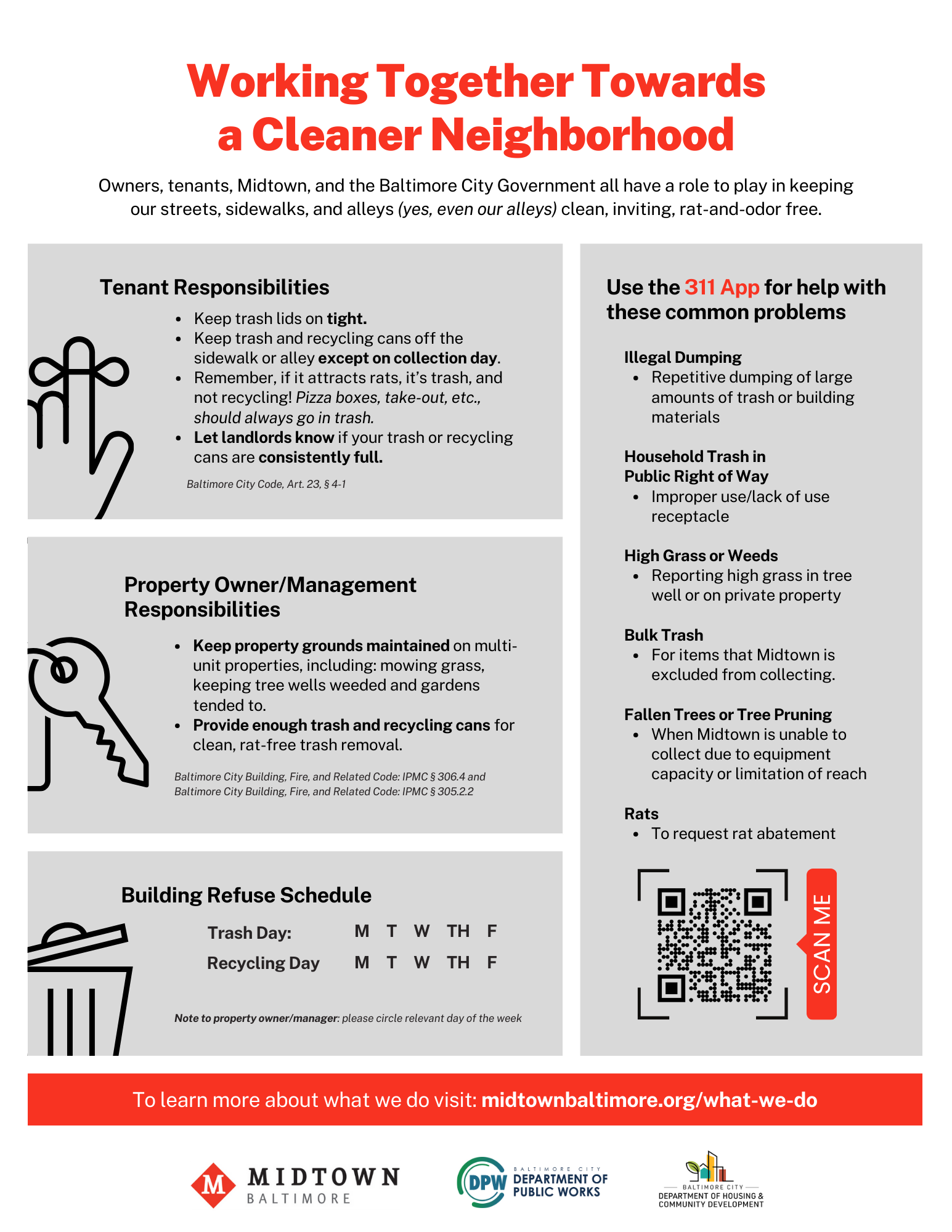 311 How To Guide — Midtown Baltimore