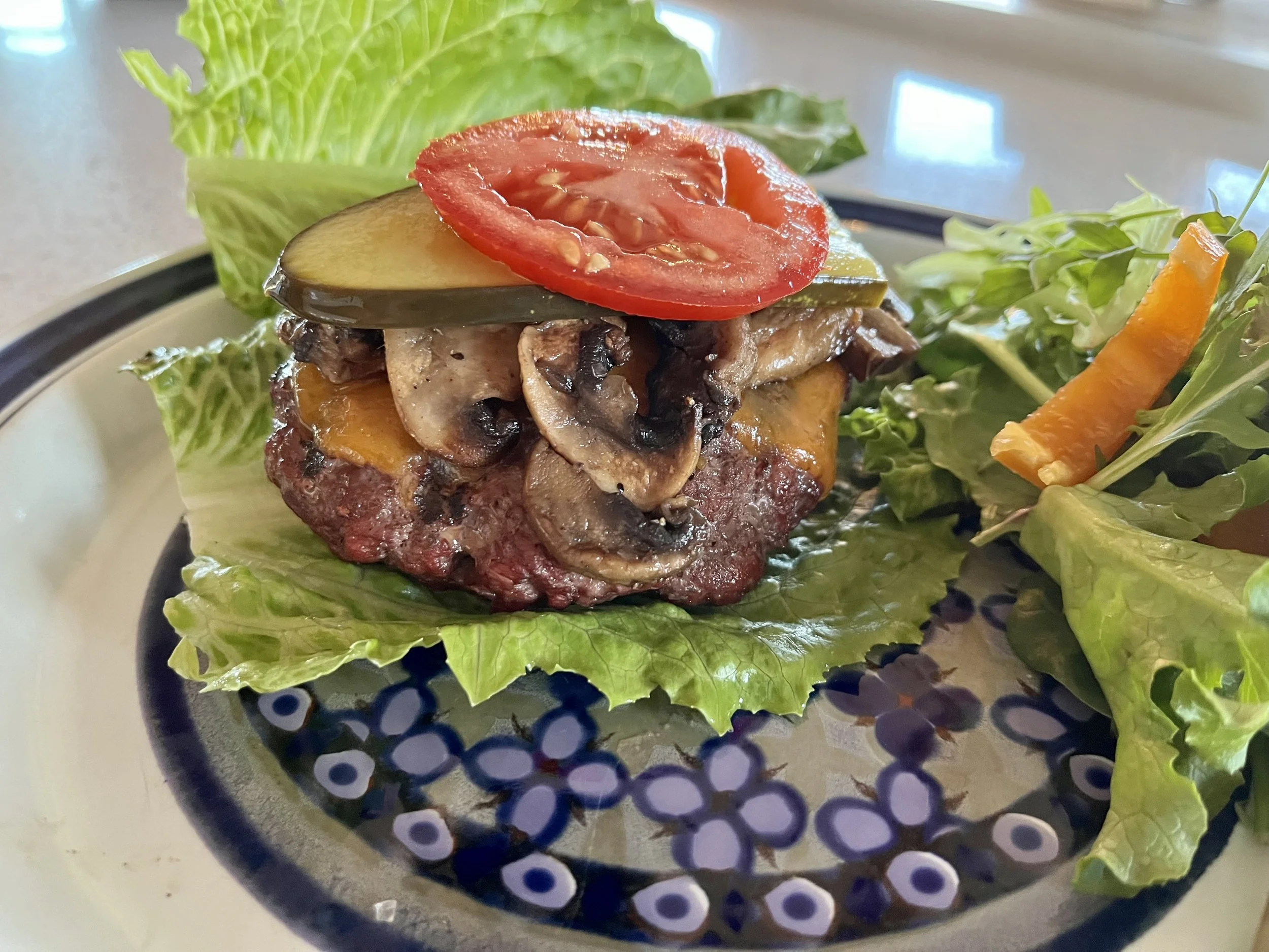 Favourite Homemade Burger — Burke Creek Ranch Grass Fed Beef