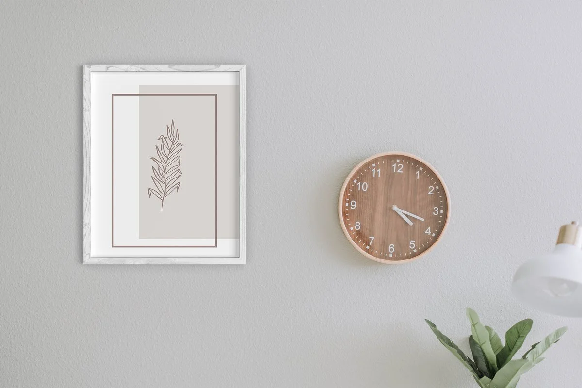 Abstract Gallery Wall Art, Boho Abstract Shapes Plants Printable, Art Palm Leaf Print | The ...