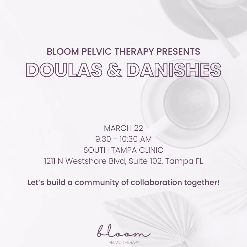 Bloom Pelvic Community Events-Tampa, FL — Bloom Pelvic Therapy
