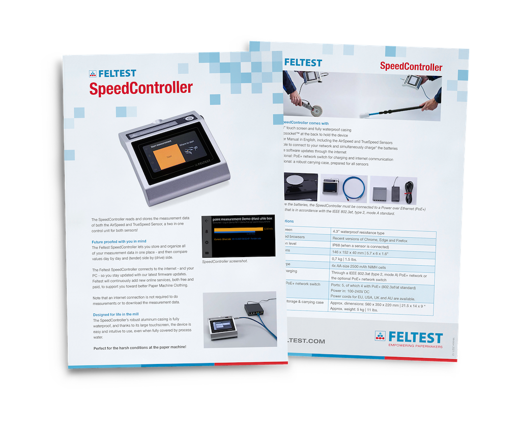 Brochure downloads | Feltest Equipment BV