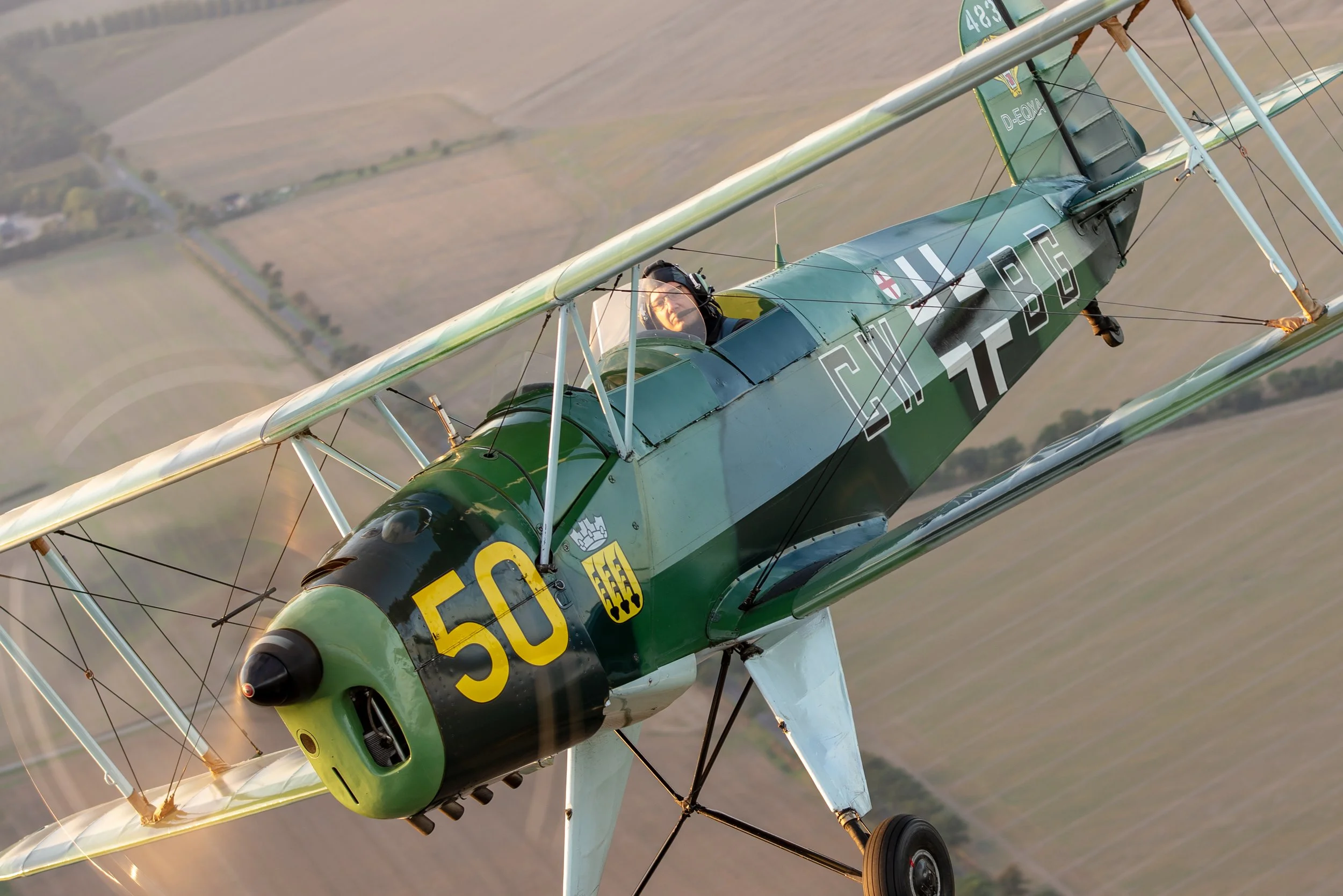 G-BXBD Casa 131 Jungmann — The Somerset Aeroplane Company