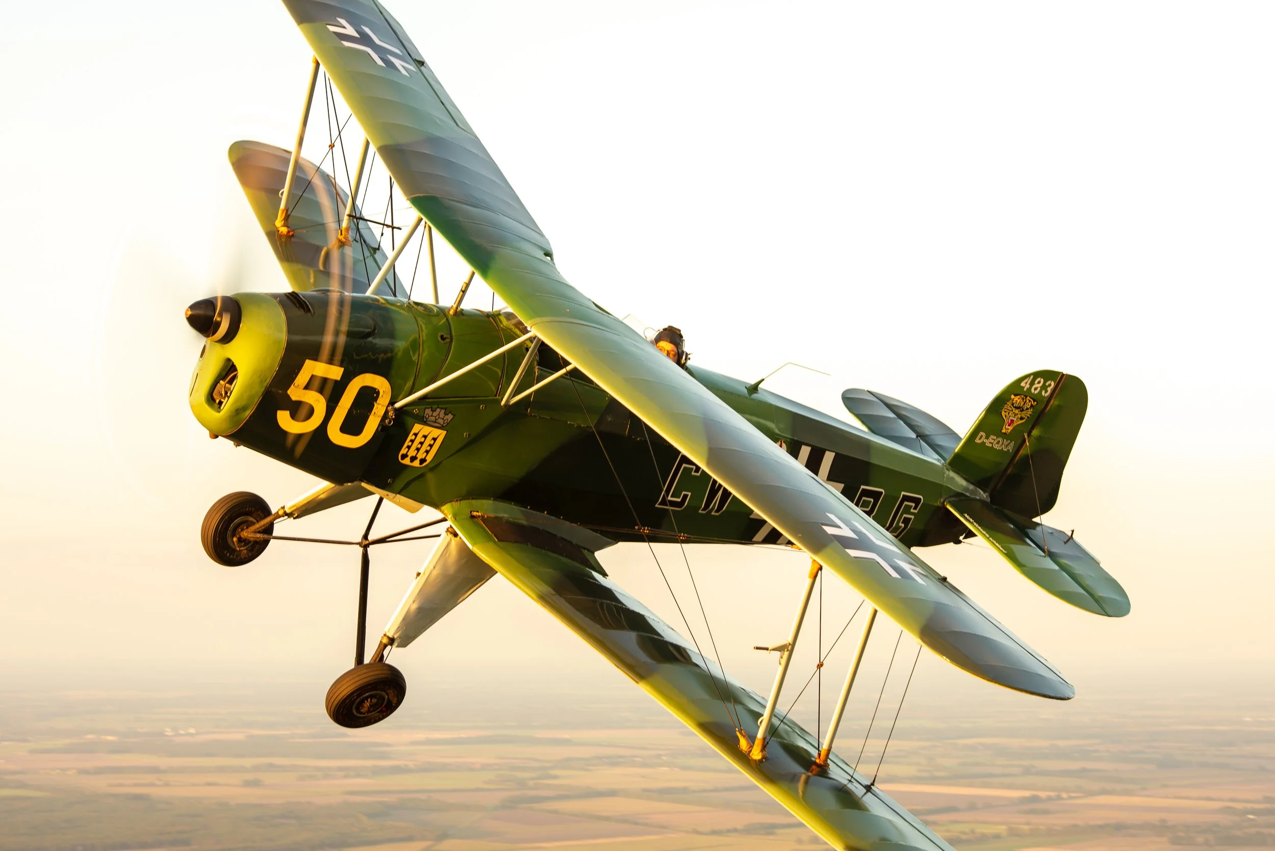 G-BXBD Casa 131 Jungmann — The Somerset Aeroplane Company