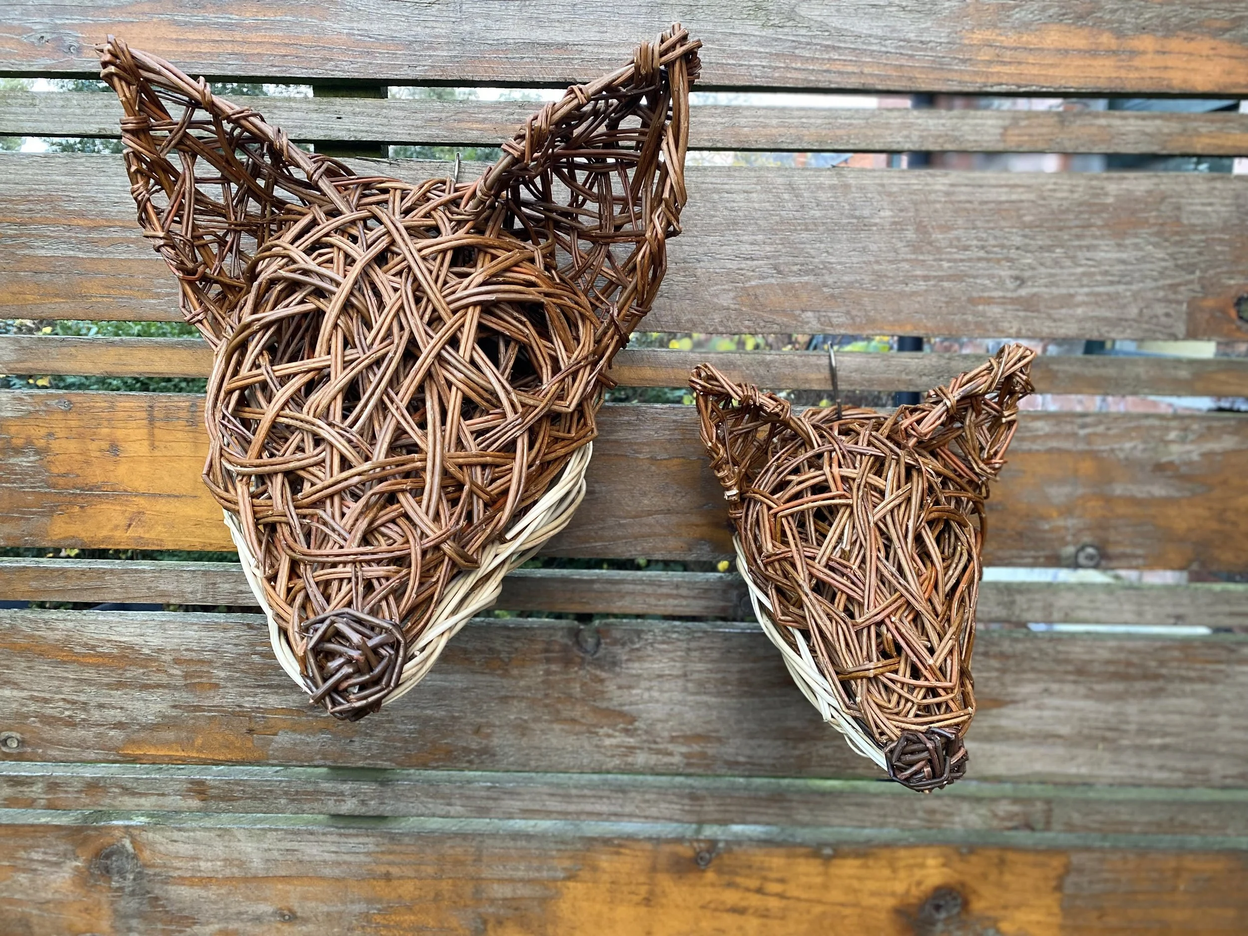 Large Sitting Hare — Juliette Hamilton Willow Sculpture