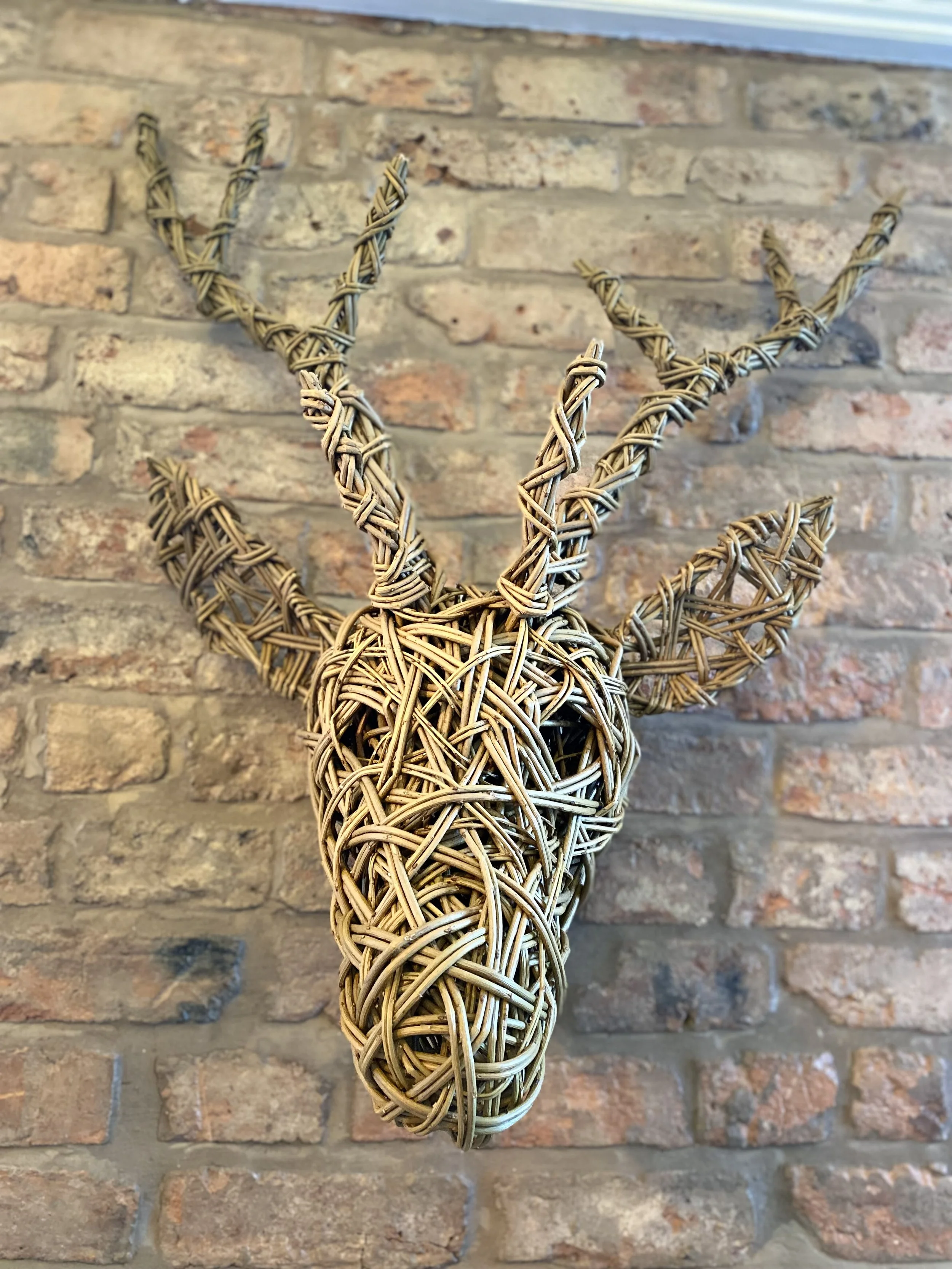 Large Sitting Hare — Juliette Hamilton Willow Sculpture