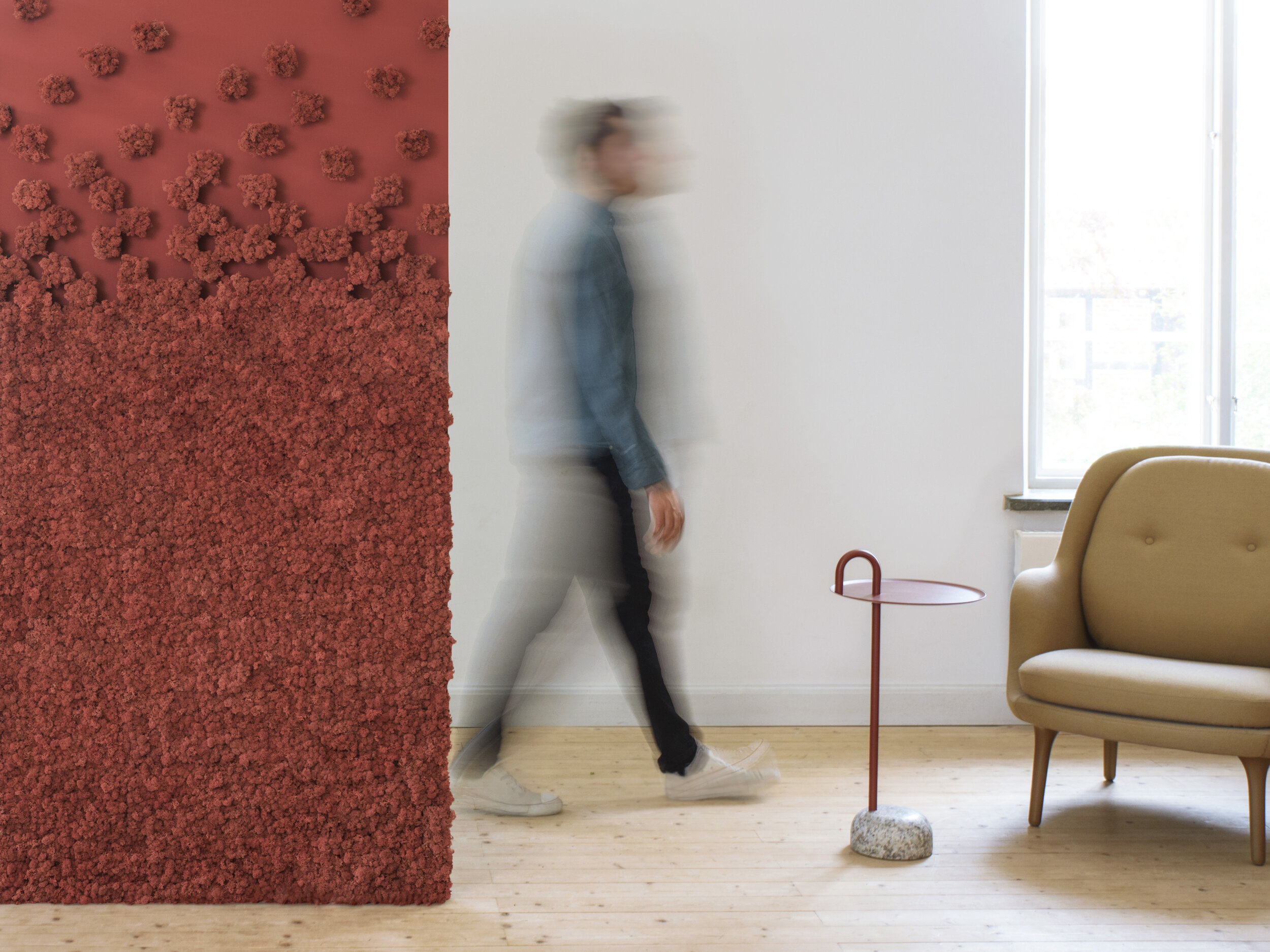 Pixel | Reindeer moss wall — Nordgröna