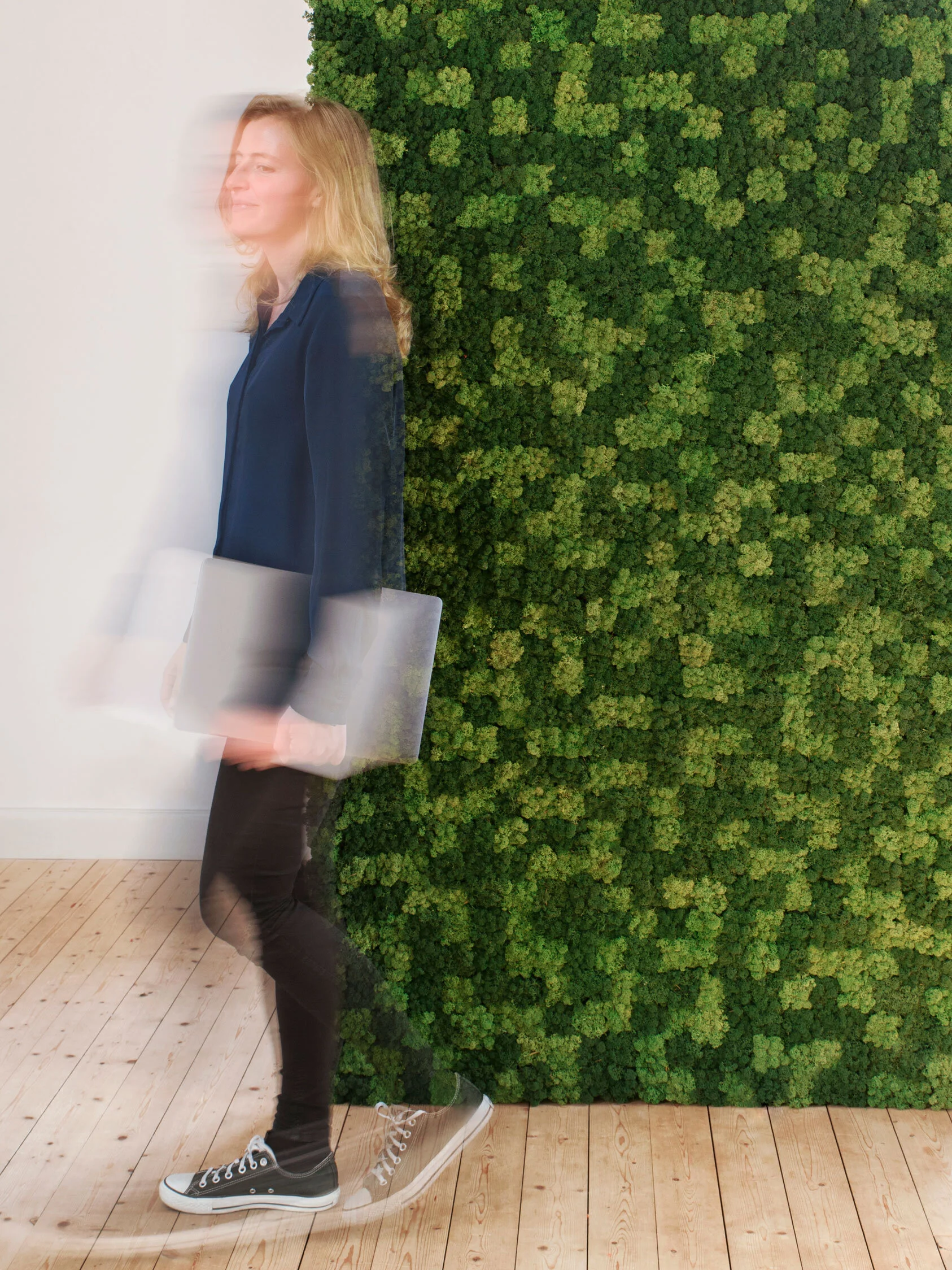 Pixel | Reindeer moss wall — Nordgröna