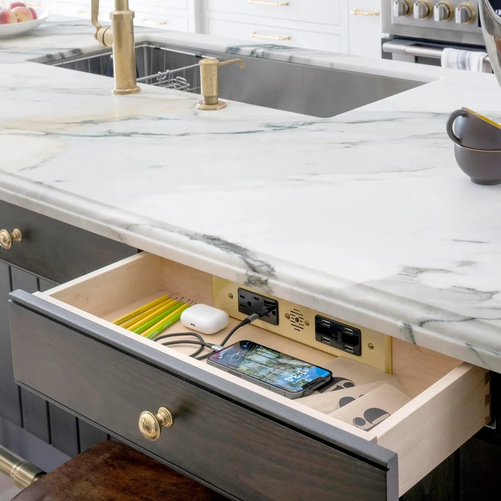 The Secret to a Sleek Kitchen: Hidden Electrical Sockets You’ll Love ...