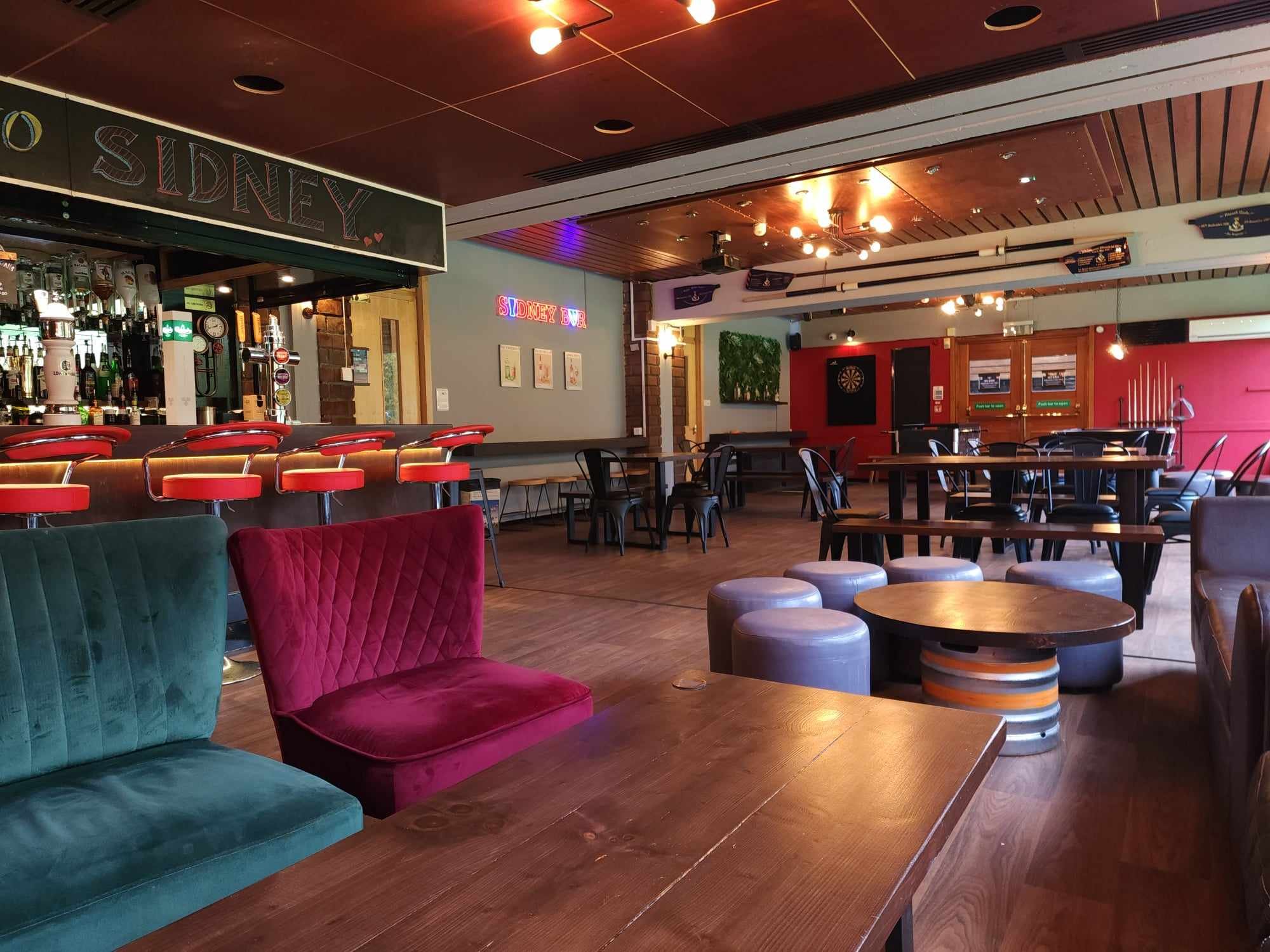 Sidney Bar — Sidney Sussex College Students' Union