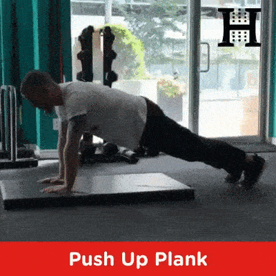 Exercise Tutorial: Push Up Plank