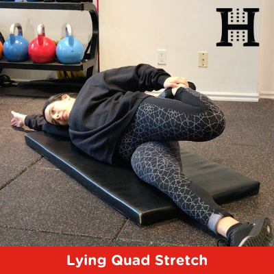 Side Lying Quad Stretch
