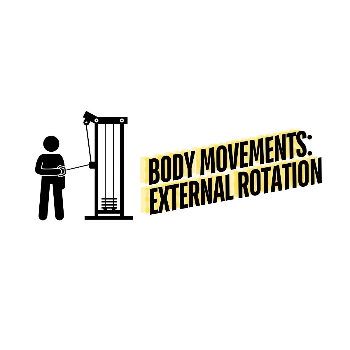 Body Movements: External Rotation