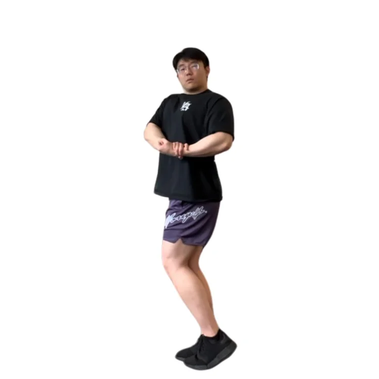 Bodybuilding: Side Chest Pose