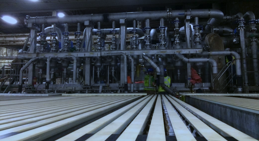 No. 2 Paper Machine Fourdrinier Table Rebuild — Sacré-Davey
