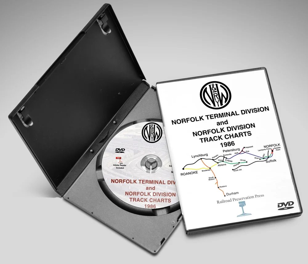 Track Charts — Railroad Preservation Press Product Store — Railroad ...