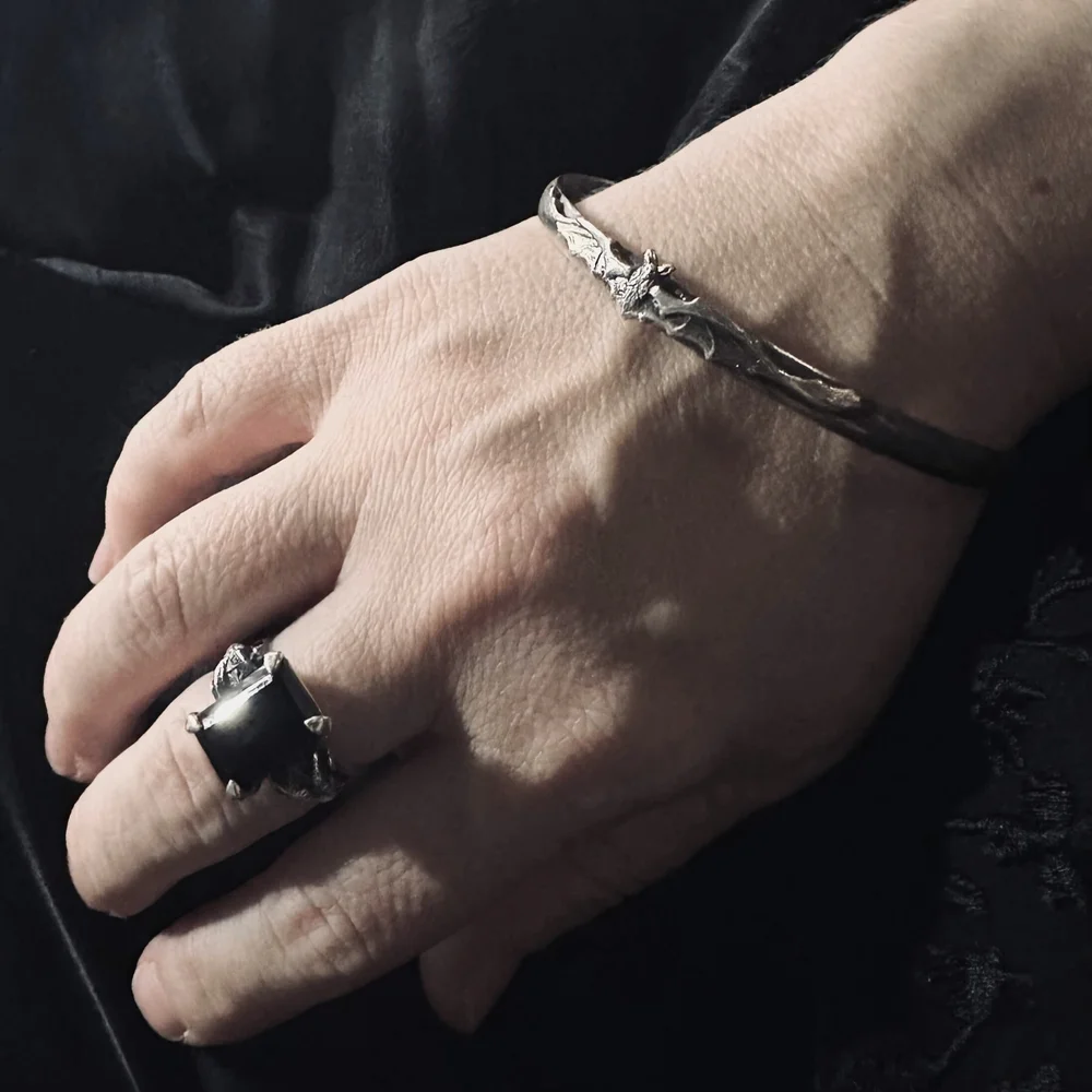 Sterling Silver Recycled Chain and Bone Bracelet by Melbourne Jeweller ...