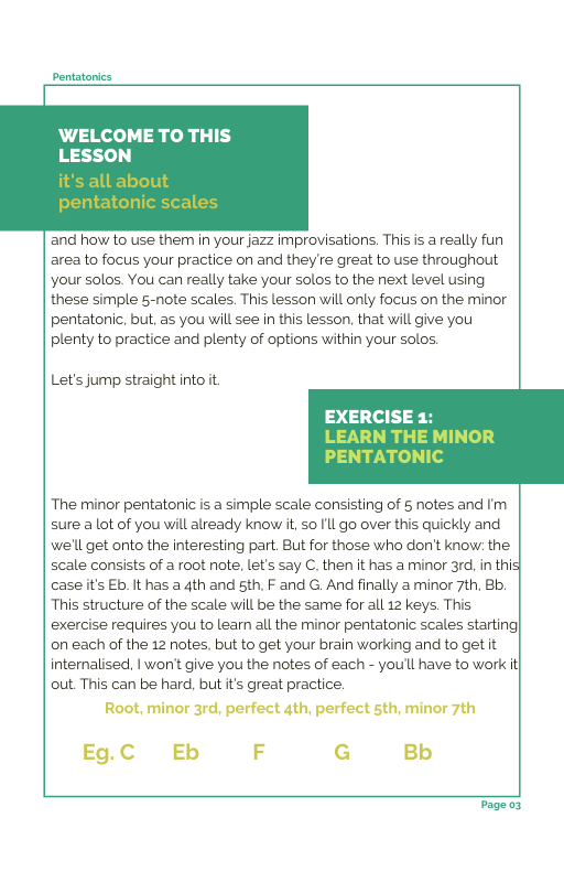 Jazz Improvisation - Using Fourths (Digital Download) — Jay Stebb