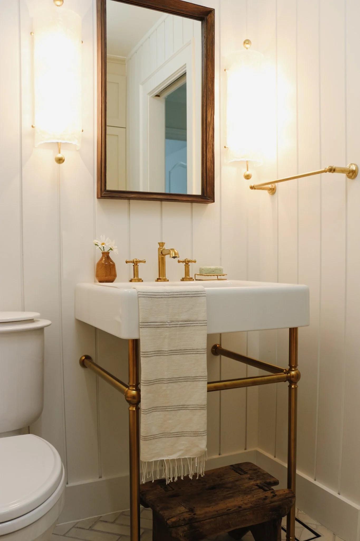 Washroom Reno with DXV Plumbing — Tiffany Leigh Design