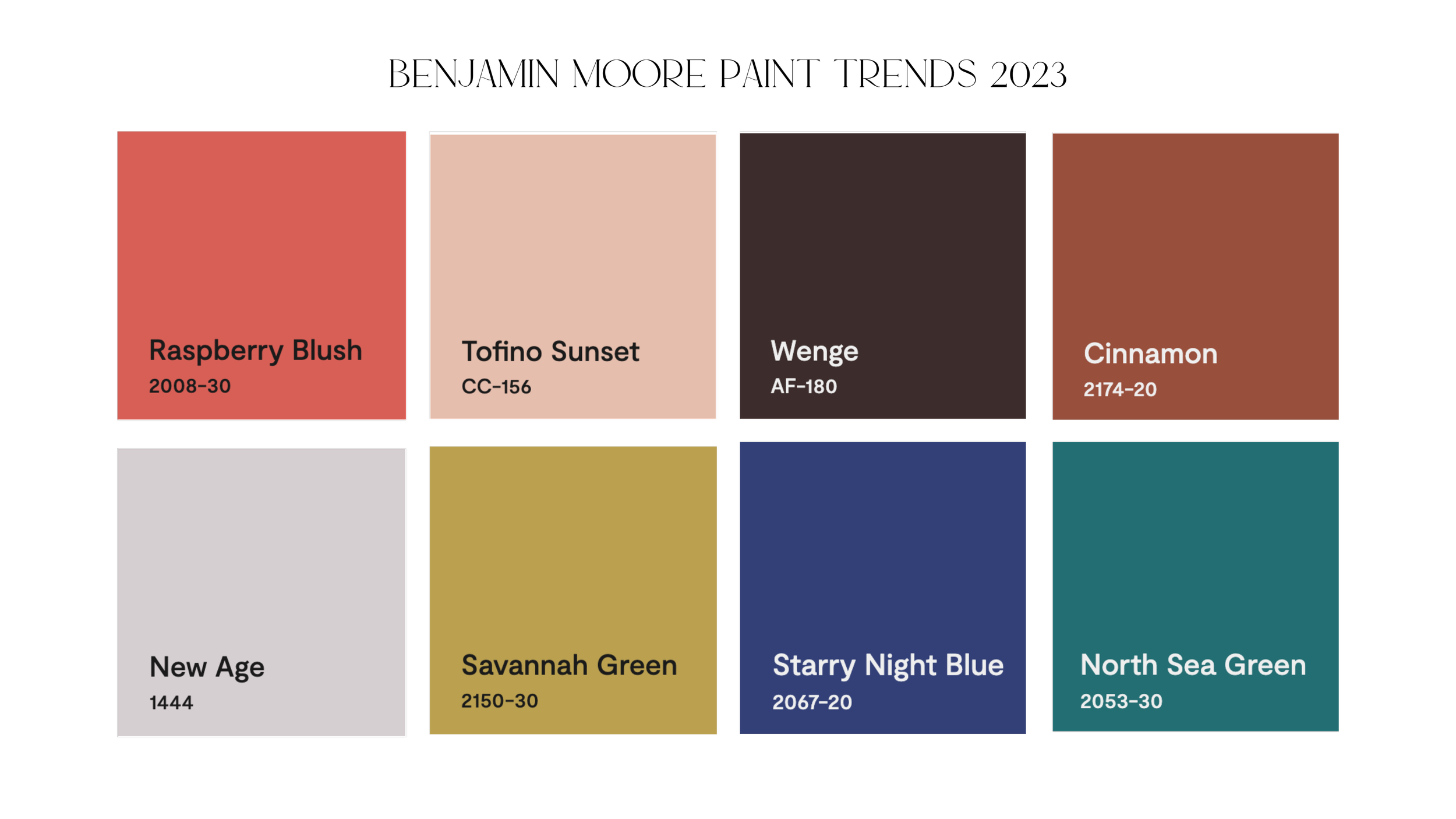 2023 Paint Colour Trends — Tiffany Leigh Design
