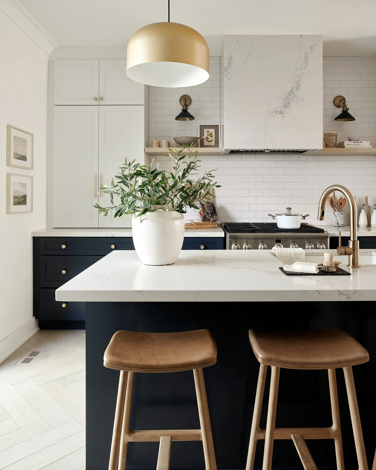 House and Home Featured Kitchen — Tiffany Leigh Design
