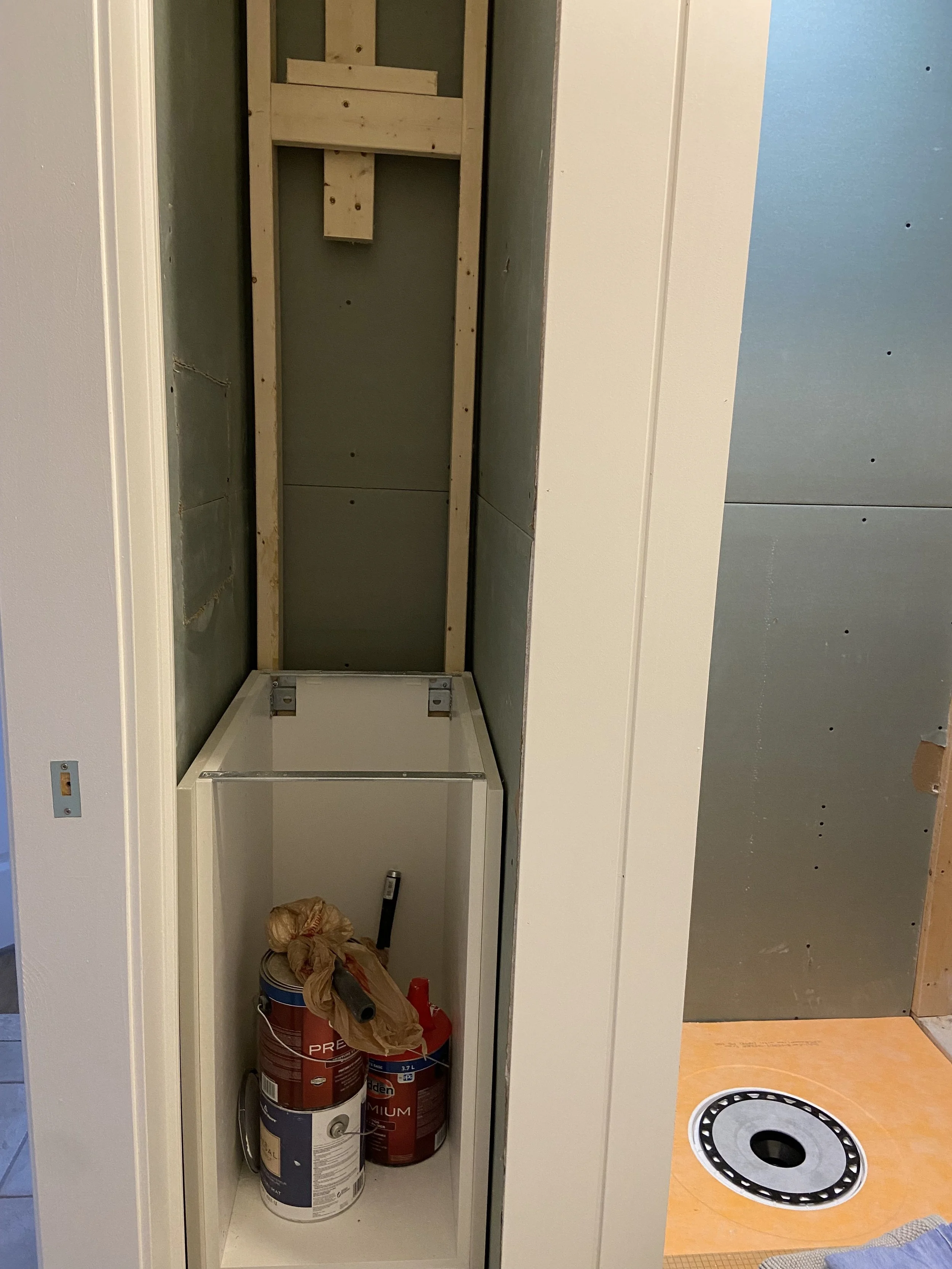 TLD Lakehouse Washroom Project Update — Tiffany Leigh Design