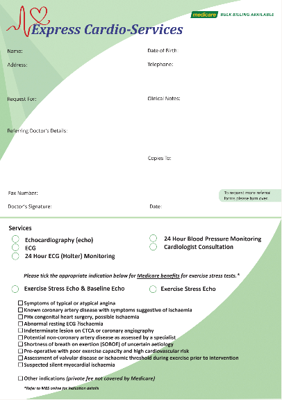 Referral Resources — Express Cardio-Services