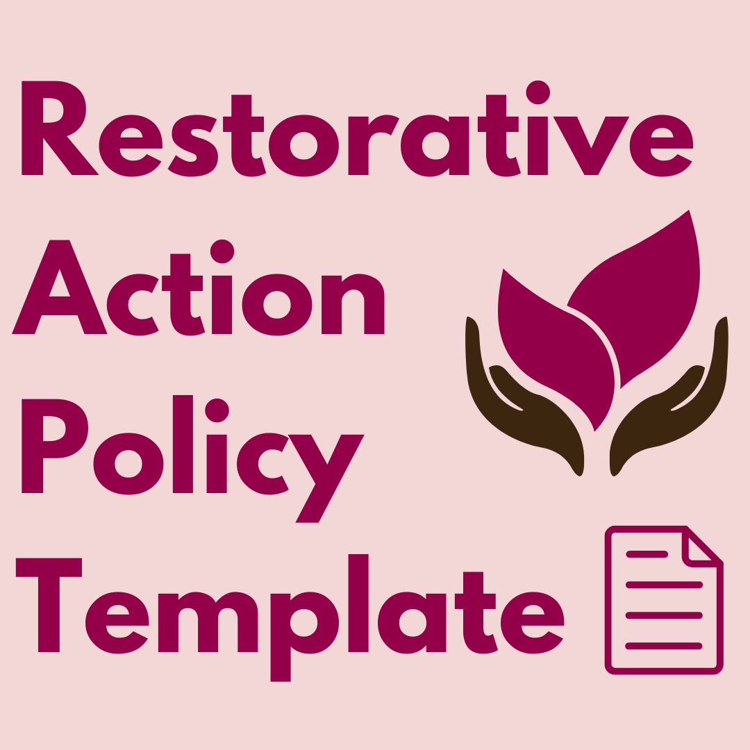 Restorative Action Policy — Hue. Colour the Conversation