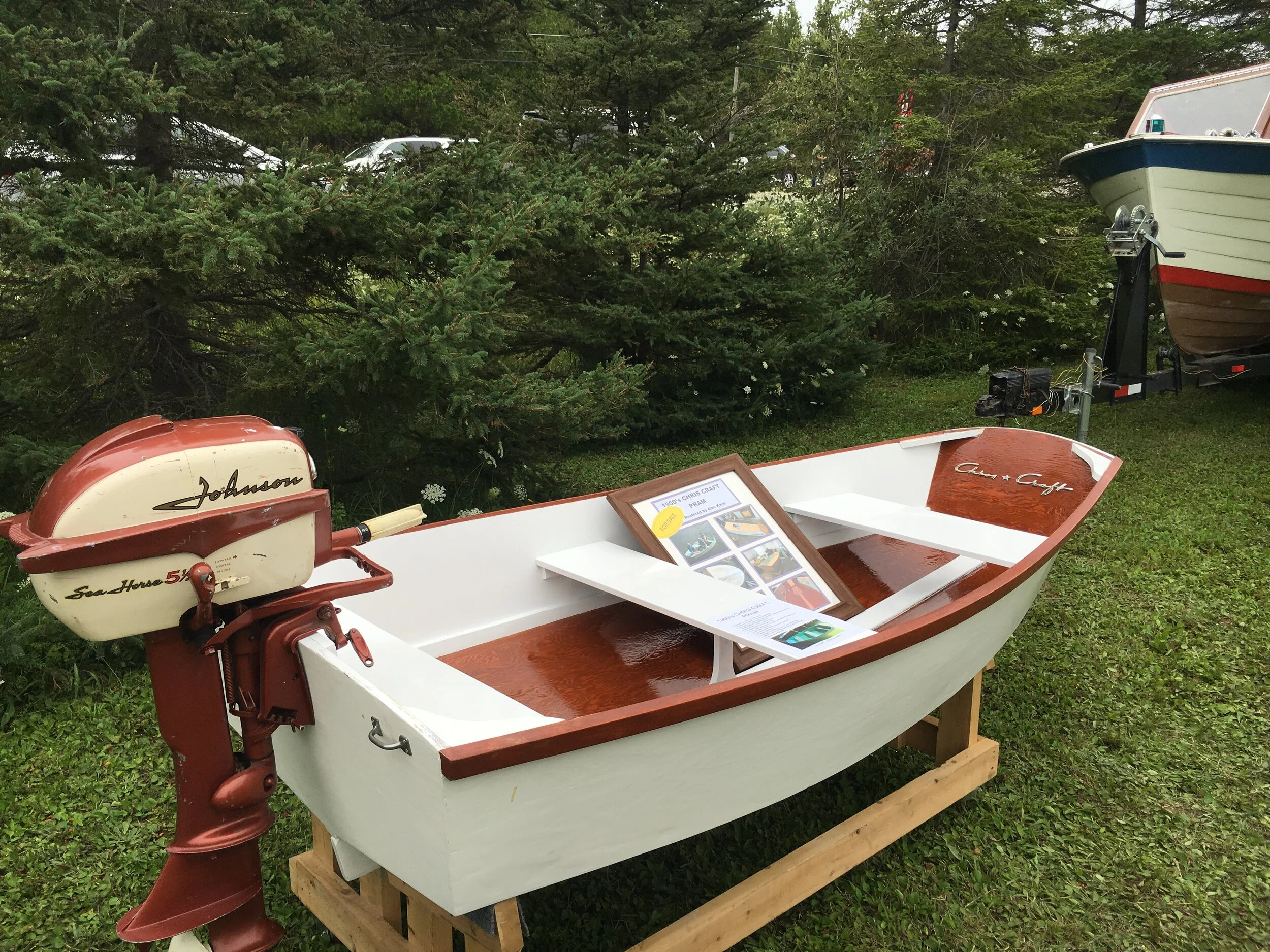 Chris Craft Pram — Kane Marine Restoration LLC