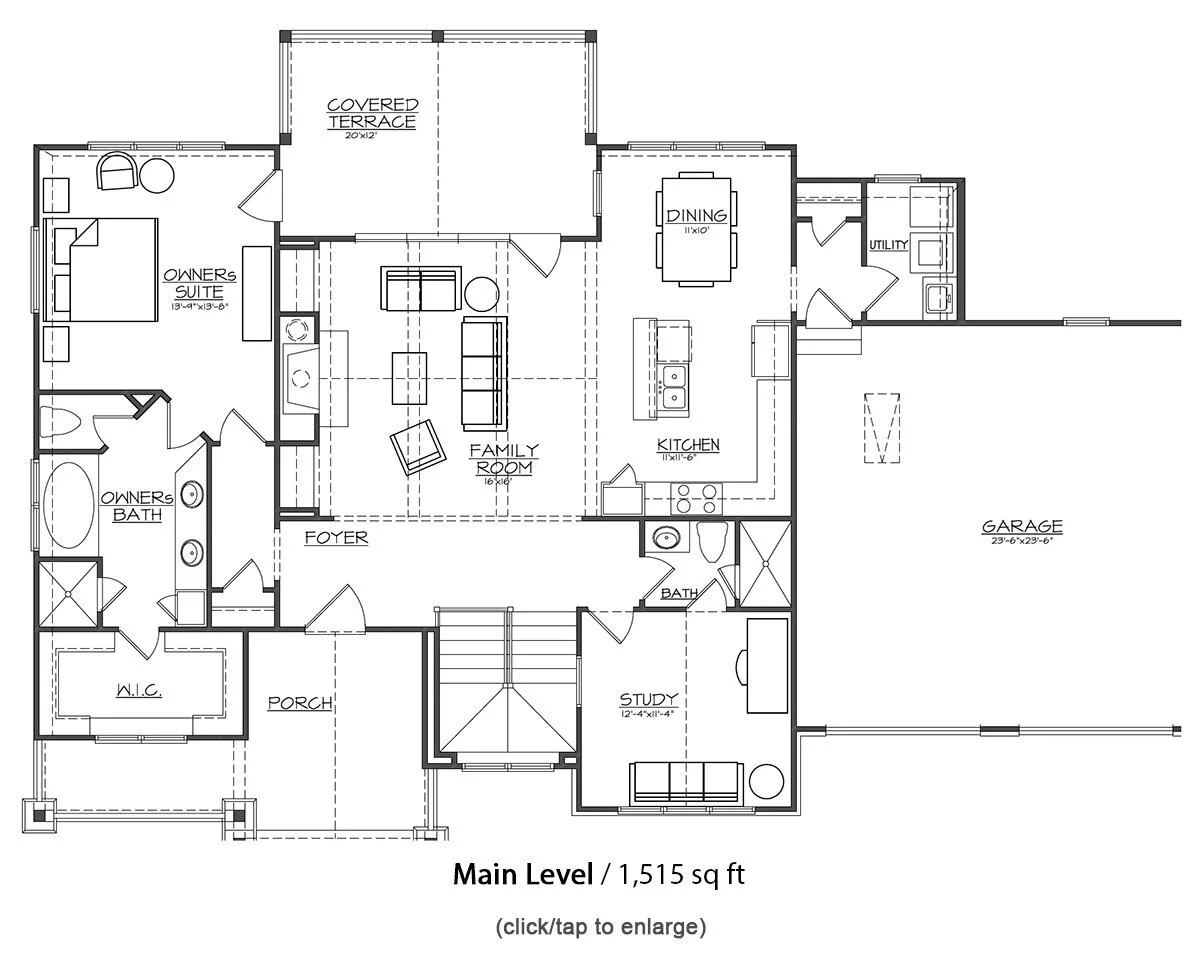 Home Plan - Tamarack — Grand Highlands