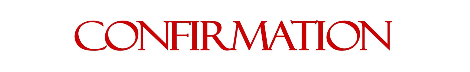 Confirmation — Faith Formation