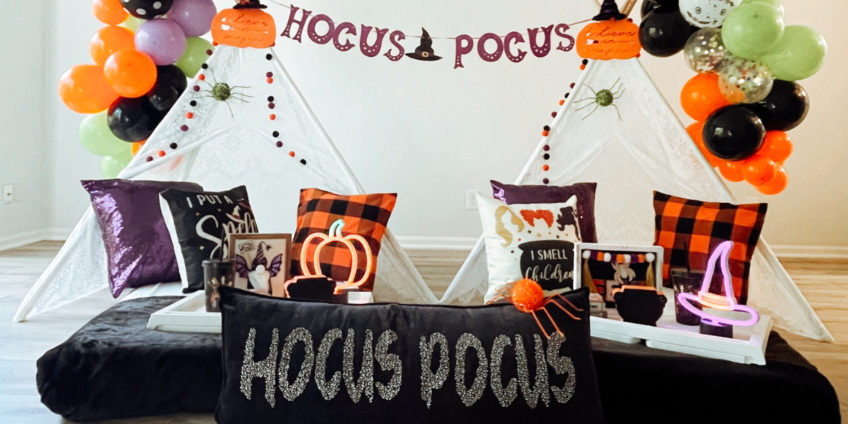 Planning the Ultimate Halloween Party with Balloon Garland, Sleepover ...