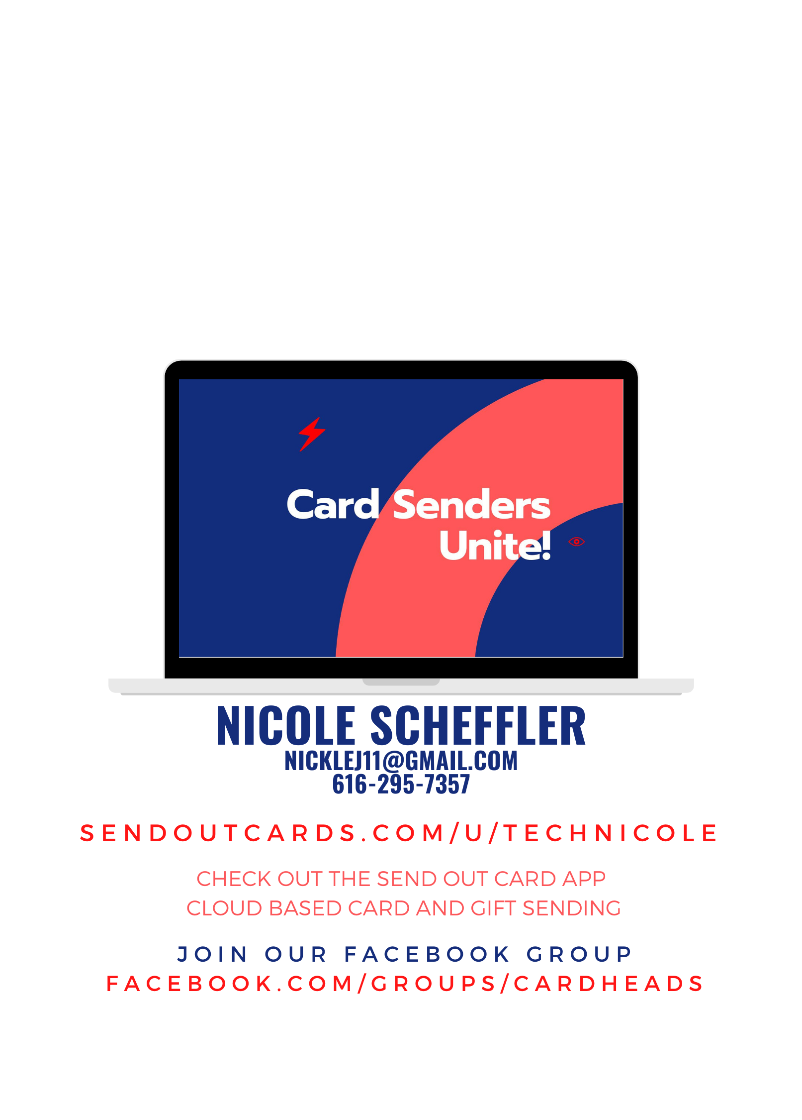 Send Out Cards Card Backs — Tech Diva Success