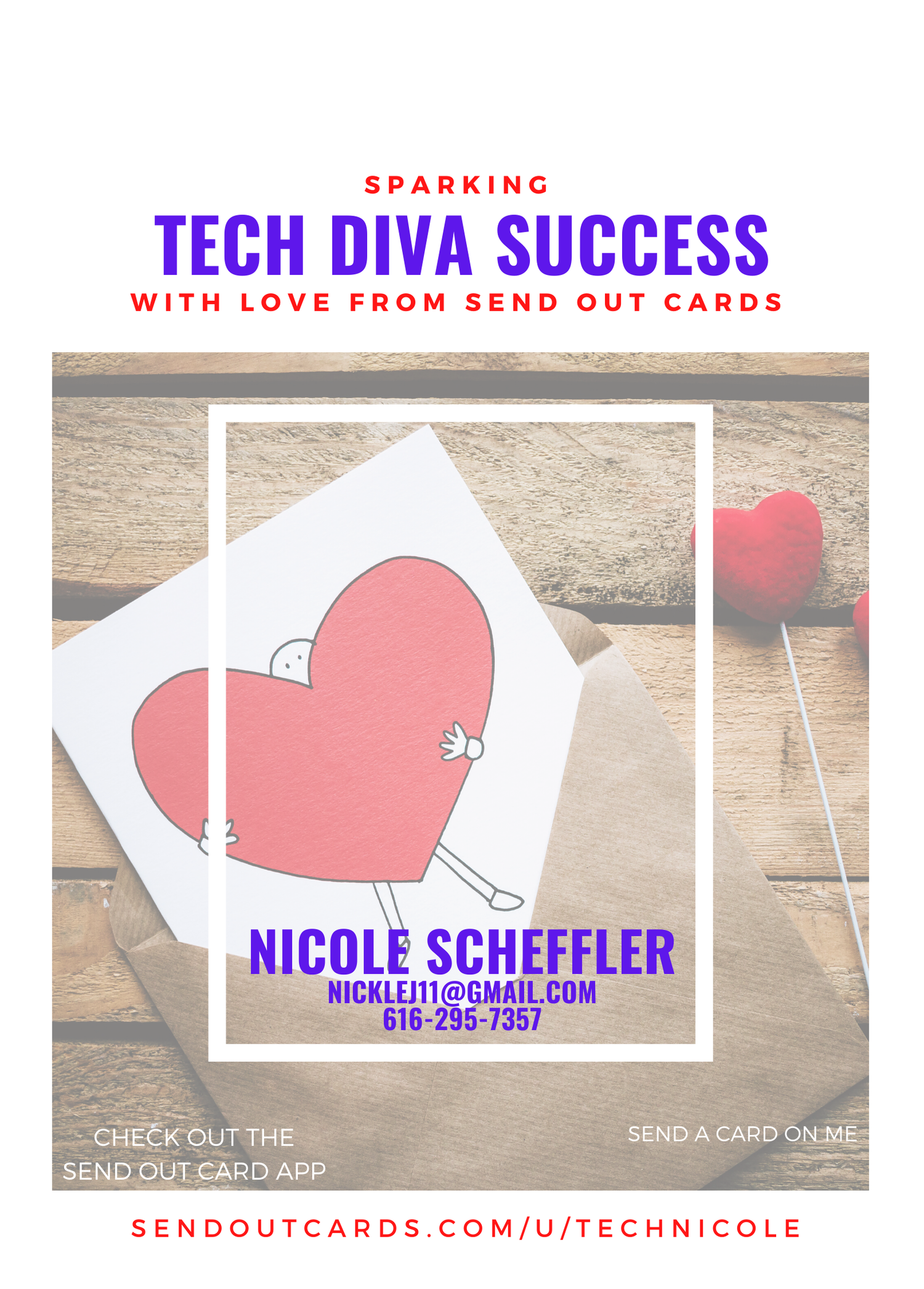 Send Out Cards Card Backs — Tech Diva Success