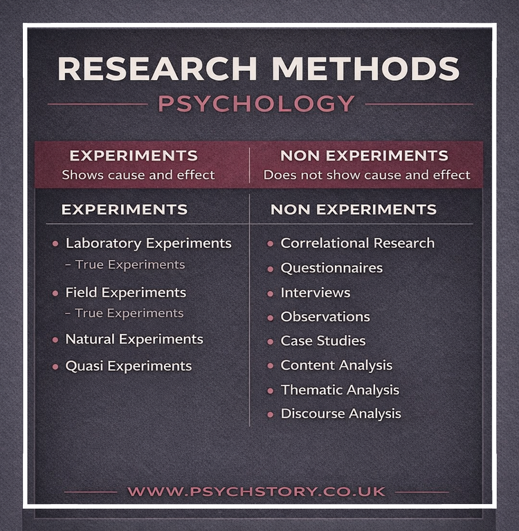 NON-EXPERIMENTS — RESEARCH METHODS | Enhance Your Research Skills Today ...