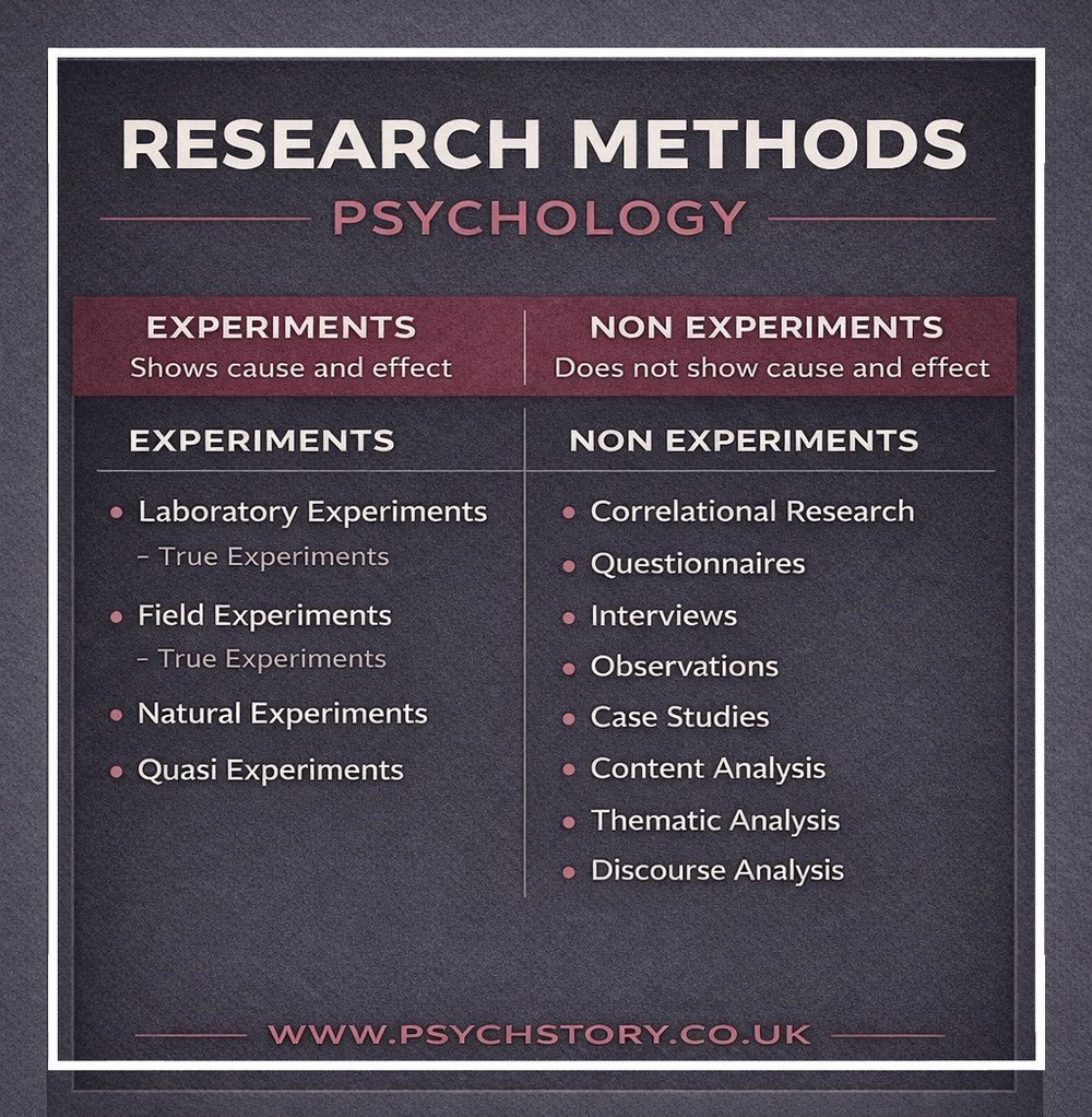 The Experimental Method A-level Psychology | True Experiments Explained ...
