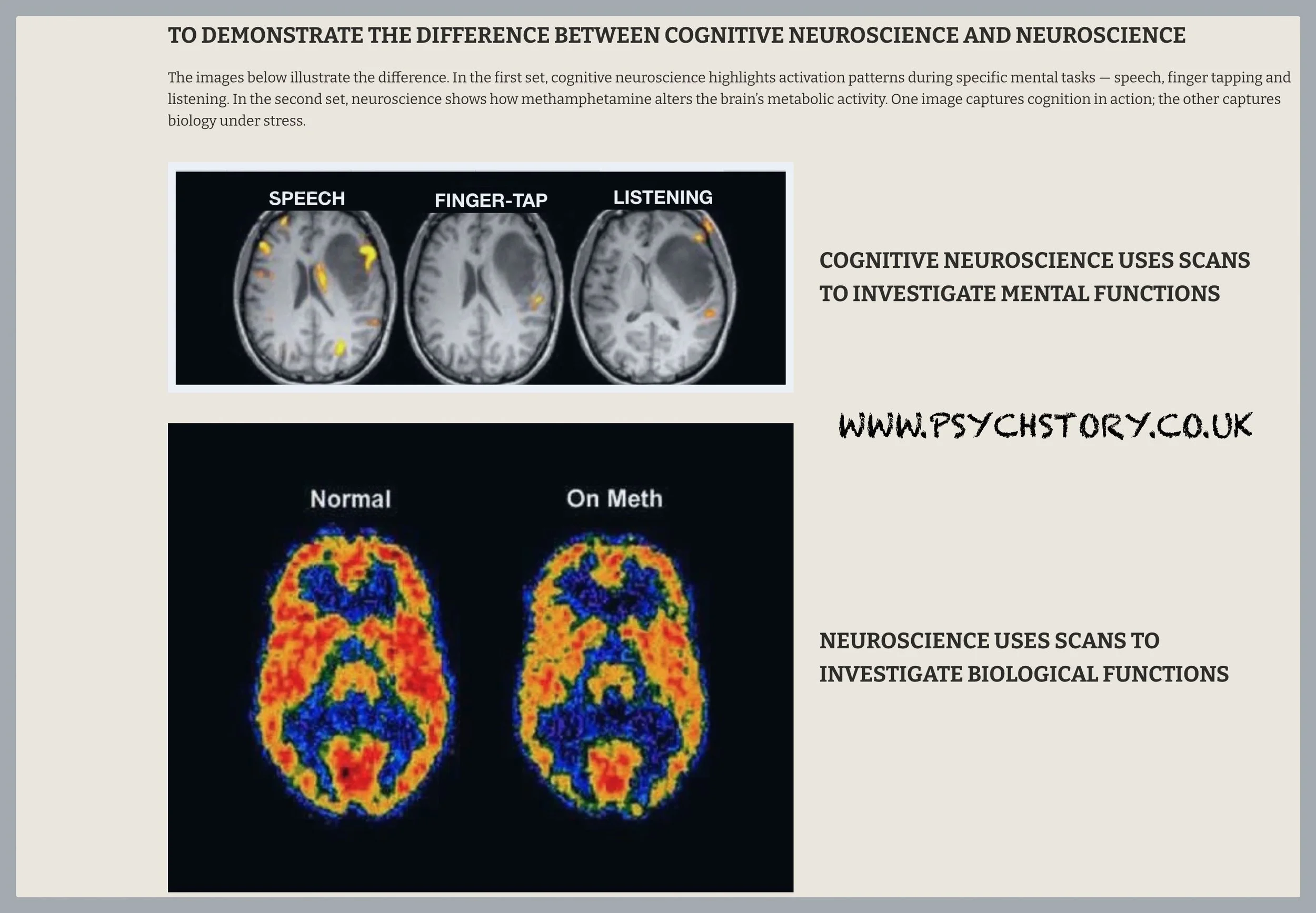 THE COGNITIVE APPROACH — APPROACHES — PSYCHSTORY