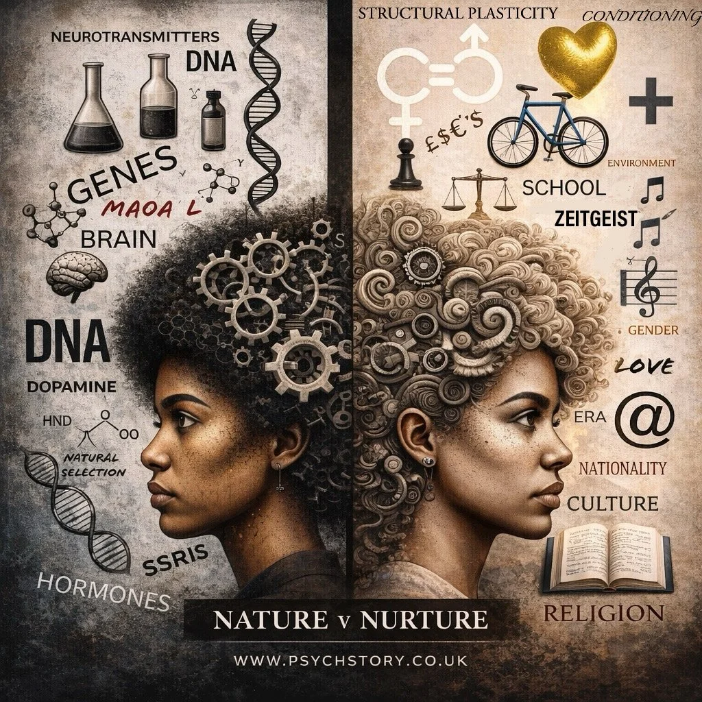 NATURE VERSUS NURTURE — DEBATES | Discover & Engage Now — PSYCHSTORY