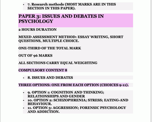 AQA A-LEVEL PSYCHOLOGY SPEC 2019 — STUDYING — PSYCHSTORY