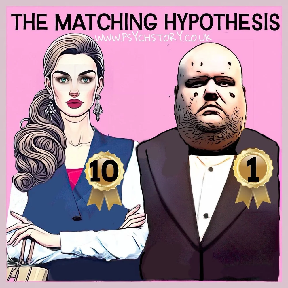 THE MATCHING HYPOTHESIS — THE PSYCHOLOGY OF RELATIONSHIPS — PSYCHSTORY