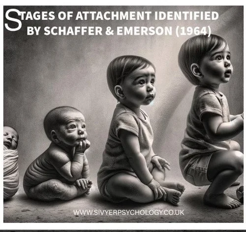 SCHAFFER: STAGES OF ATTACHMENT — DEVELOPMENTAL PSYCHOLOGY — PSYCHSTORY