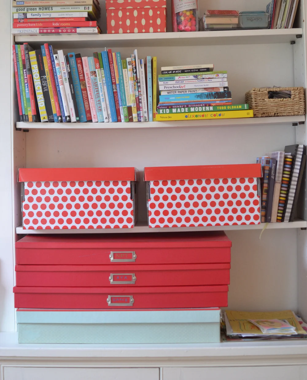 Storing Children’s Art — The Creativity Project | Creativity belongs in ...