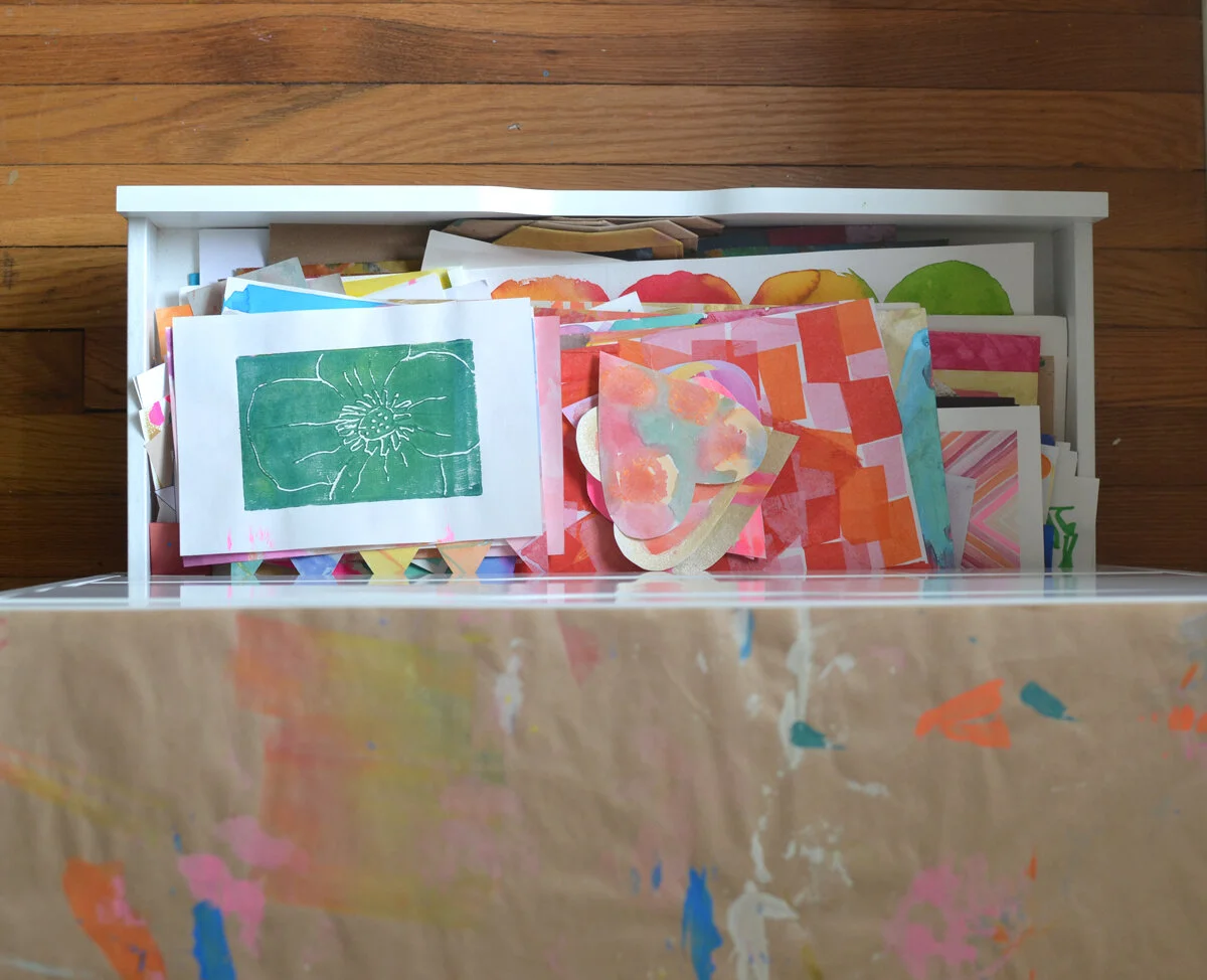 Storing Children’s Art — The Creativity Project | Creativity belongs in ...