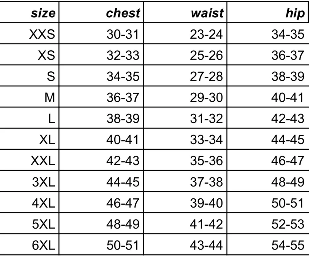 Measuring Guide — Natalia Trevino Amaro