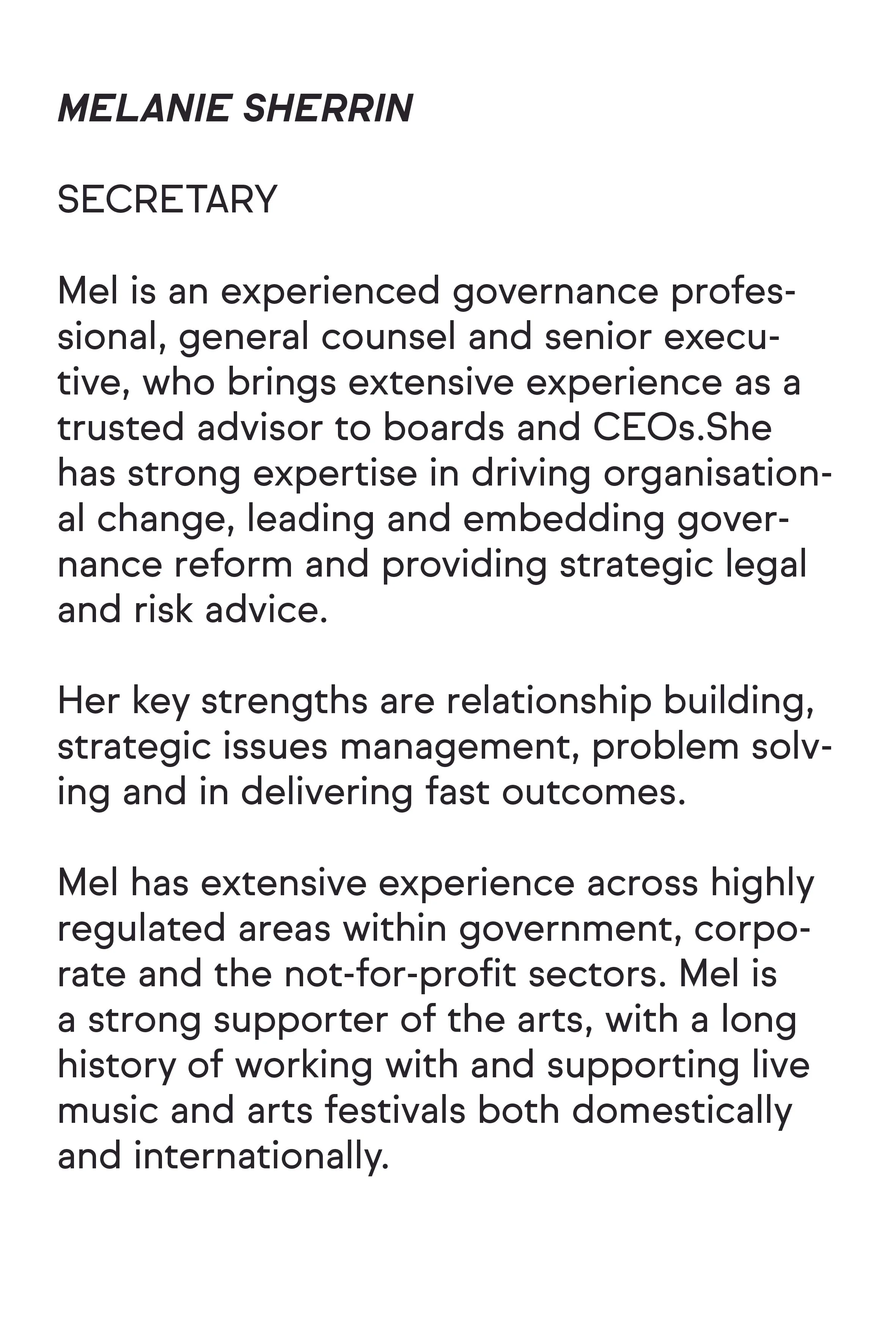 The Staff of Red Stitch Actors' Theatre — Red Stitch Actors' Theatre