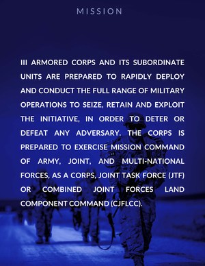 III Armored Corps Brand Guide — Tuan Nguyen