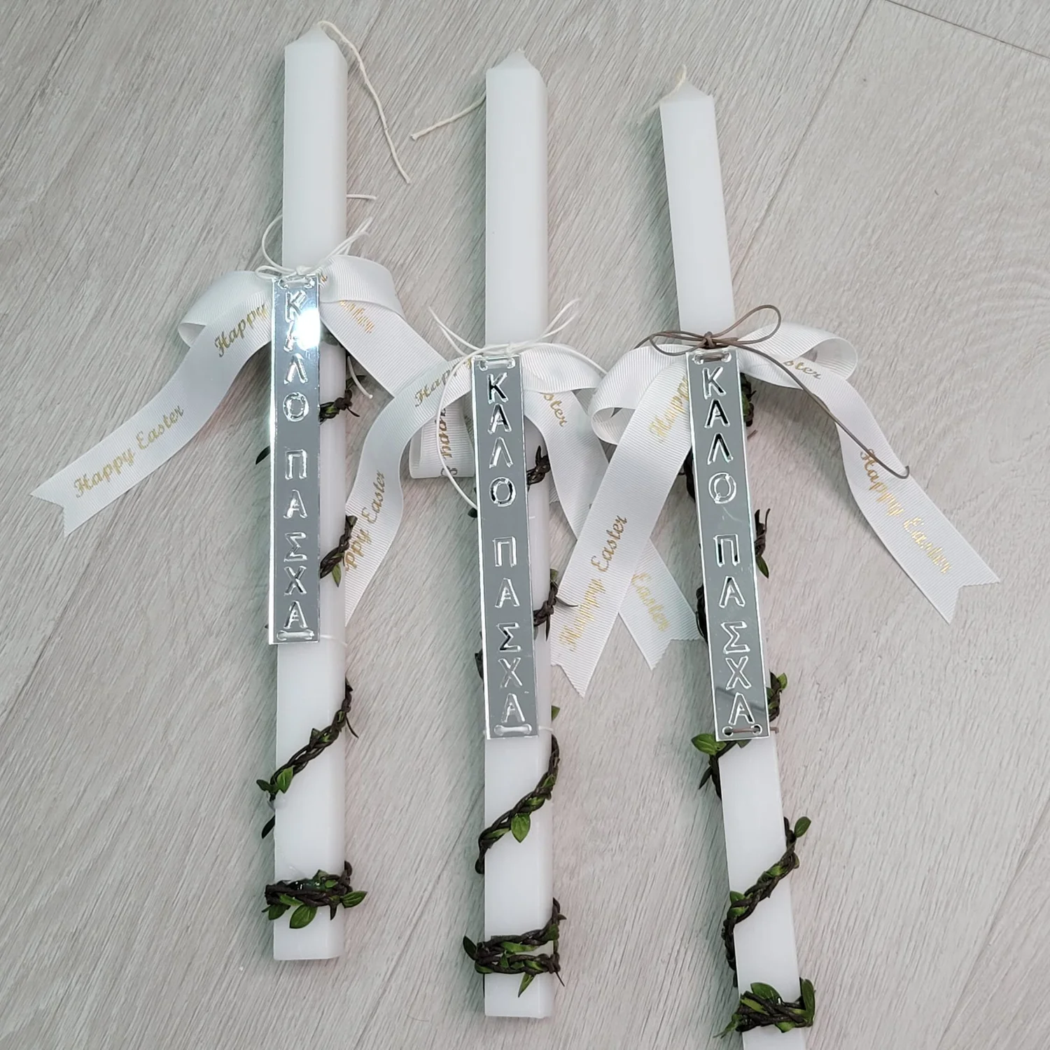Greek Orthodox Easter Candles